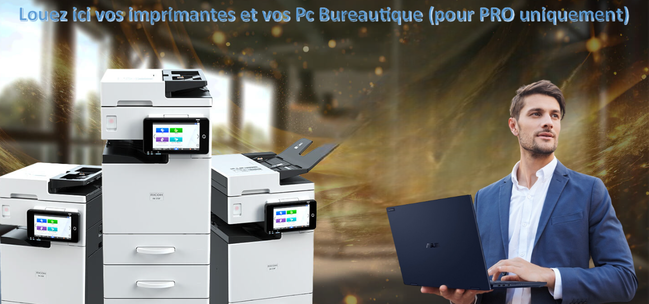 Location de Pc de bureau complet professionnel